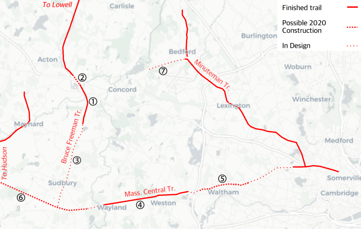 A Network of Rail-Trails Comes Together In Boston's Suburbs ...