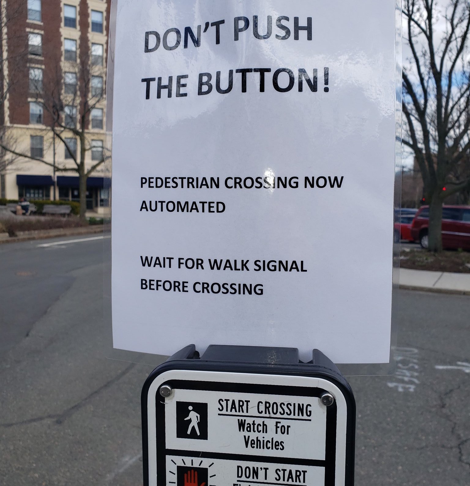 Mixed Signals: 'Beg Buttons' and the Pandemic - Streetsblog Massachusetts