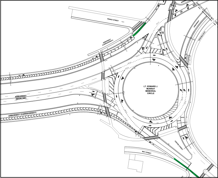 DCR Plans to Remove Car Lanes, Add Buffered Bikeways on the Arborway ...