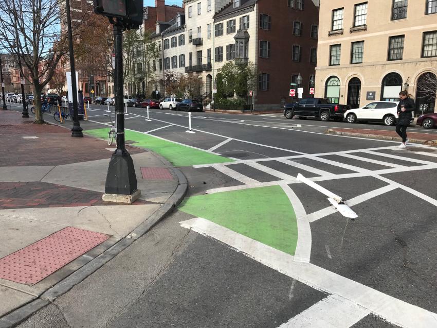 Eyes On the Street: Boston's New Downtown Protected Bike Lanes ...