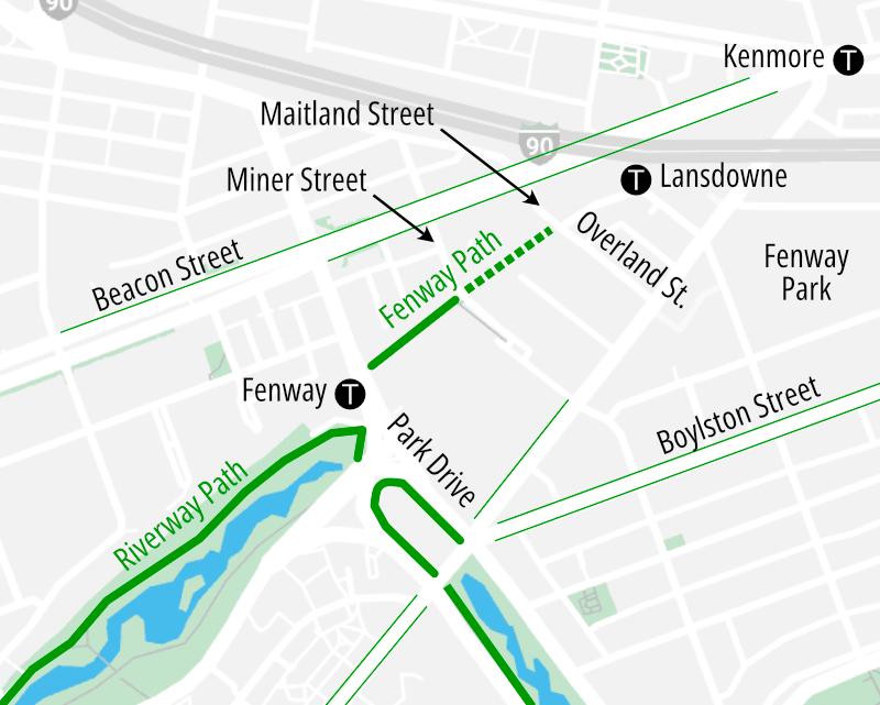 Eyes On the Street: The Fenway Multi-Use Path Inches Eastward ...