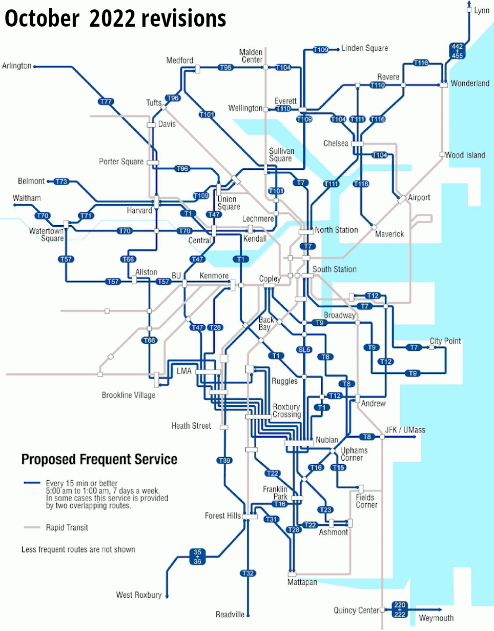 T Releases New Bus Network Redesign Map Based on Rider Feedback ...