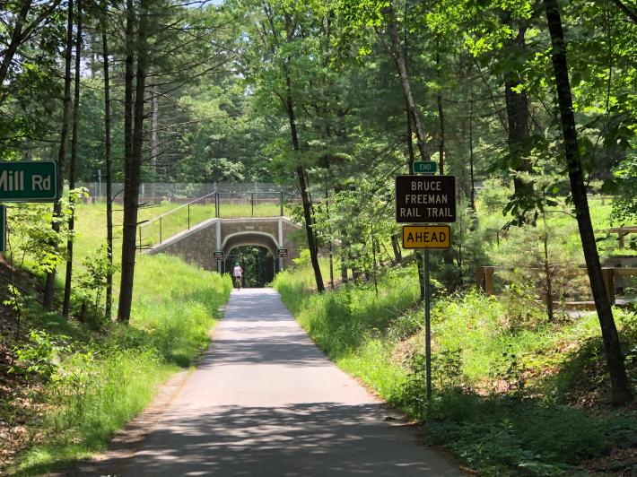PHOTOS: Construction Progress On New Rail Trails In Sudbury and Waltham ...