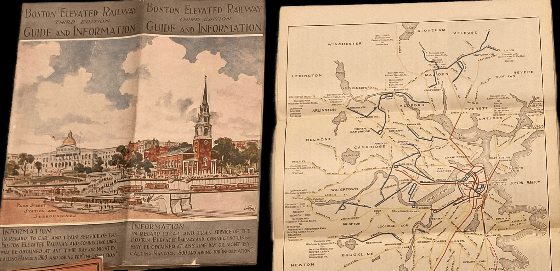 New BPL Exhibit Showcases A History of Boston Through Its Transit Maps ...