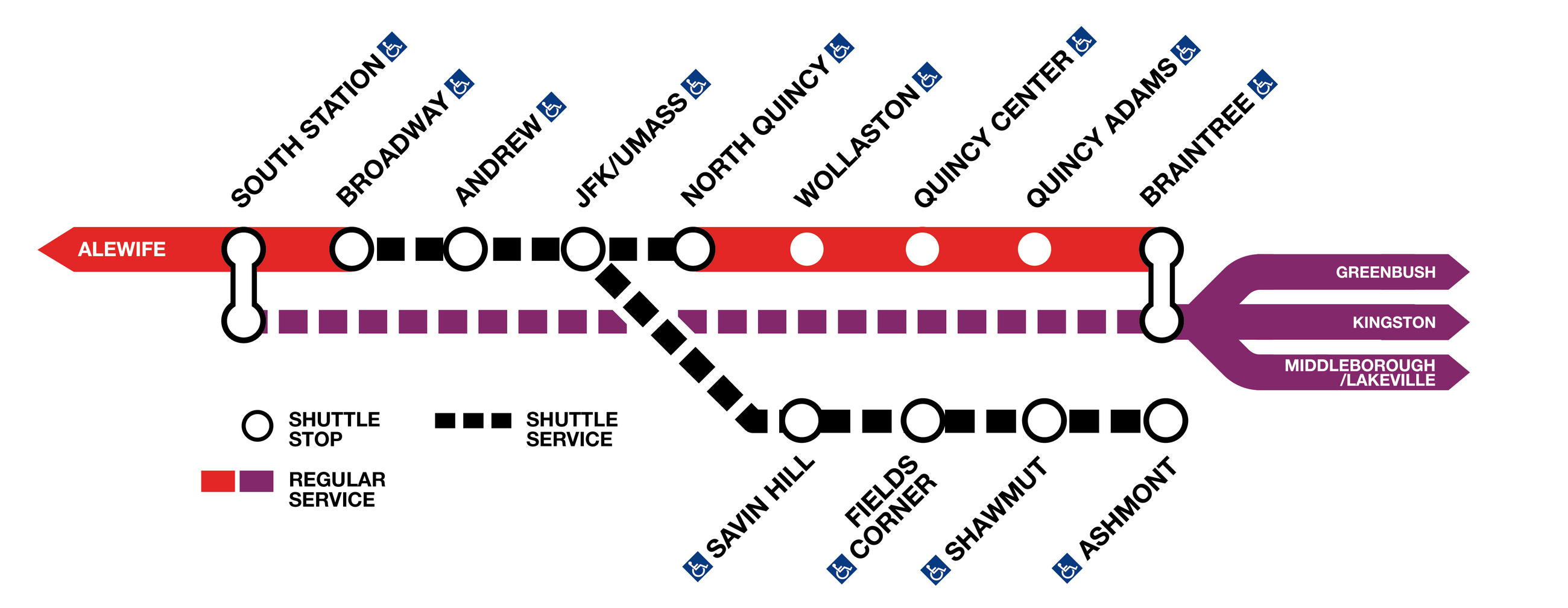 MBTA to Suspend Partial Red Line Service This Weekend - Streetsblog ...