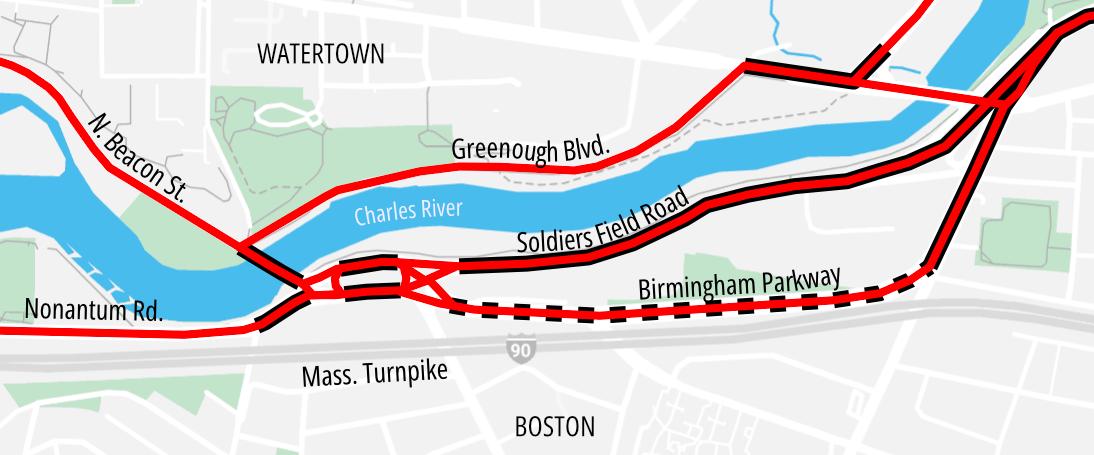 DCR Will Make One of Its Pointless Charles River Highways Half As ...