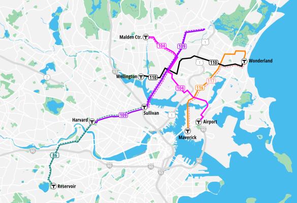 New T Map Highlights New 'Frequent-Service' Bus Routes - Streetsblog ...
