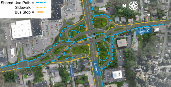 MassDOT Approves New Route 9 Highway Interchange In Natick, at a Price ...