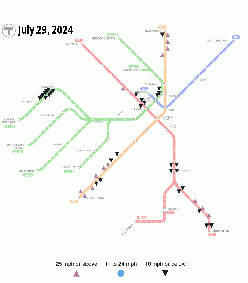 July's Red Line Closure Fixed 9 More Slow Zones - Streetsblog Massachusetts