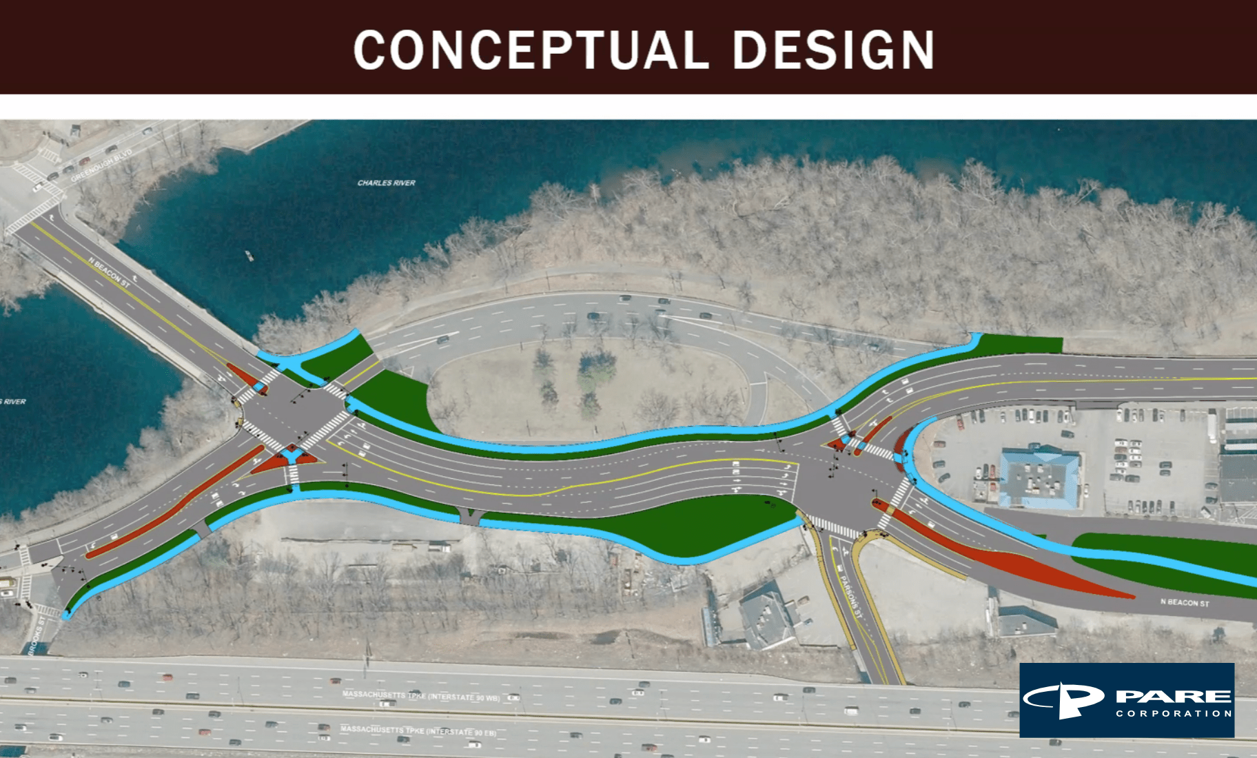 DCR Proposes A Six-Lane Riverfront Highway For Its Brighton 'Park ...