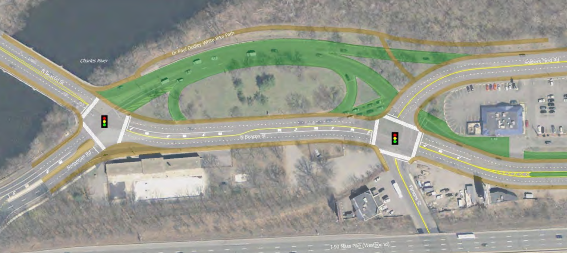 DCR Proposes A Six-Lane Riverfront Highway For Its Brighton 'Park ...