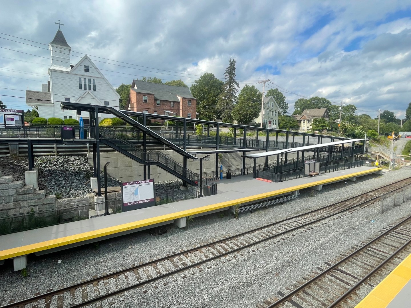 MBTA Celebrates Opening of Newly-Accessible Natick Center Station ...