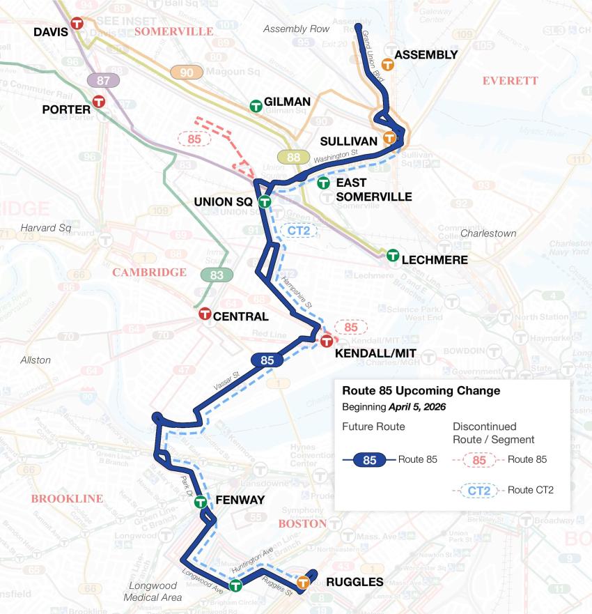 MBTA Announces Minor Bus Route Changes Coming In April - Streetsblog ...